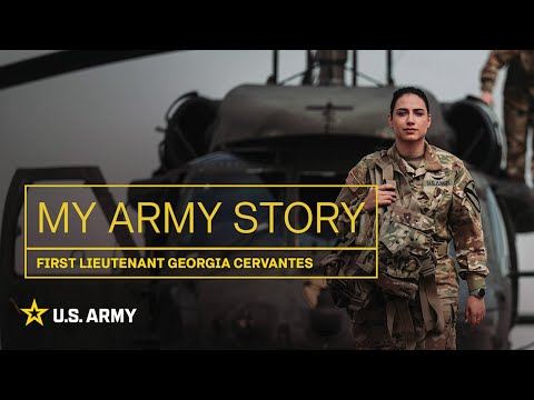My Army Story - 1st Lt. Georgia Cervantes | U.S. Army