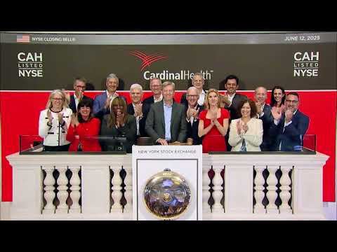 Cardinal Health, Inc NYSE CAH Rings The Closing Bell®