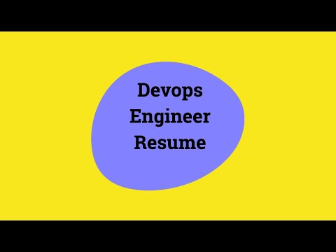Career Path || Devops Engineer || How to make Devops Engineer Resume
