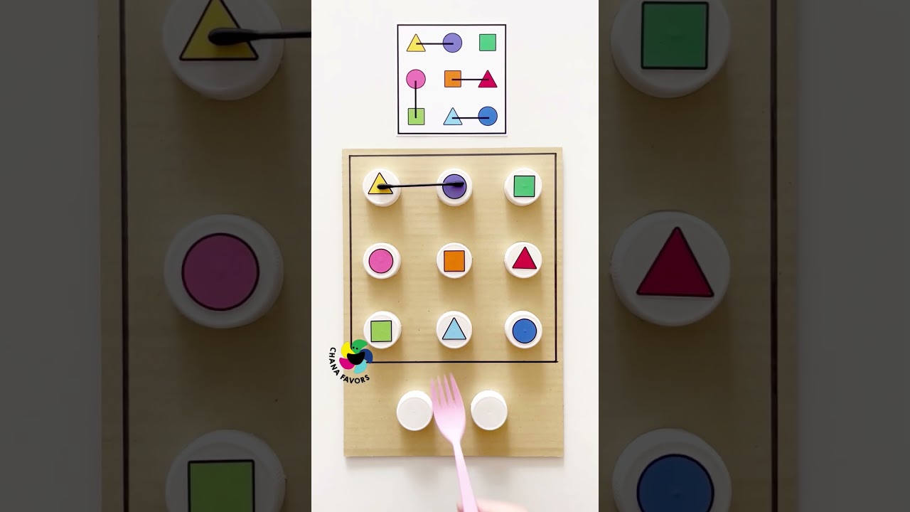 Shape Cap Connection Printable #chanafavors