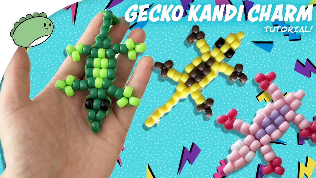 Lizard/Gecko Kandi Charm Tutorial