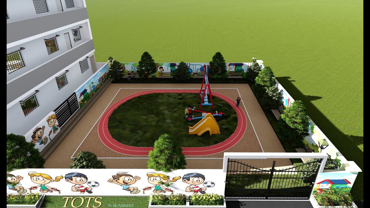 Pre school Design and Walkthrough project  -100% completed (Project no: 117)