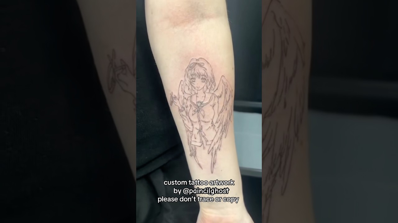 i love my eroge vns #visualnovel #tattoo #egirl #euphoria #anime #animetattoo #altgirl