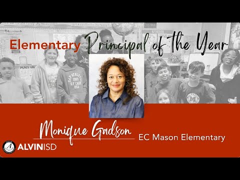 2023-2024 Elementary Principal of the Year - Monique Gadson