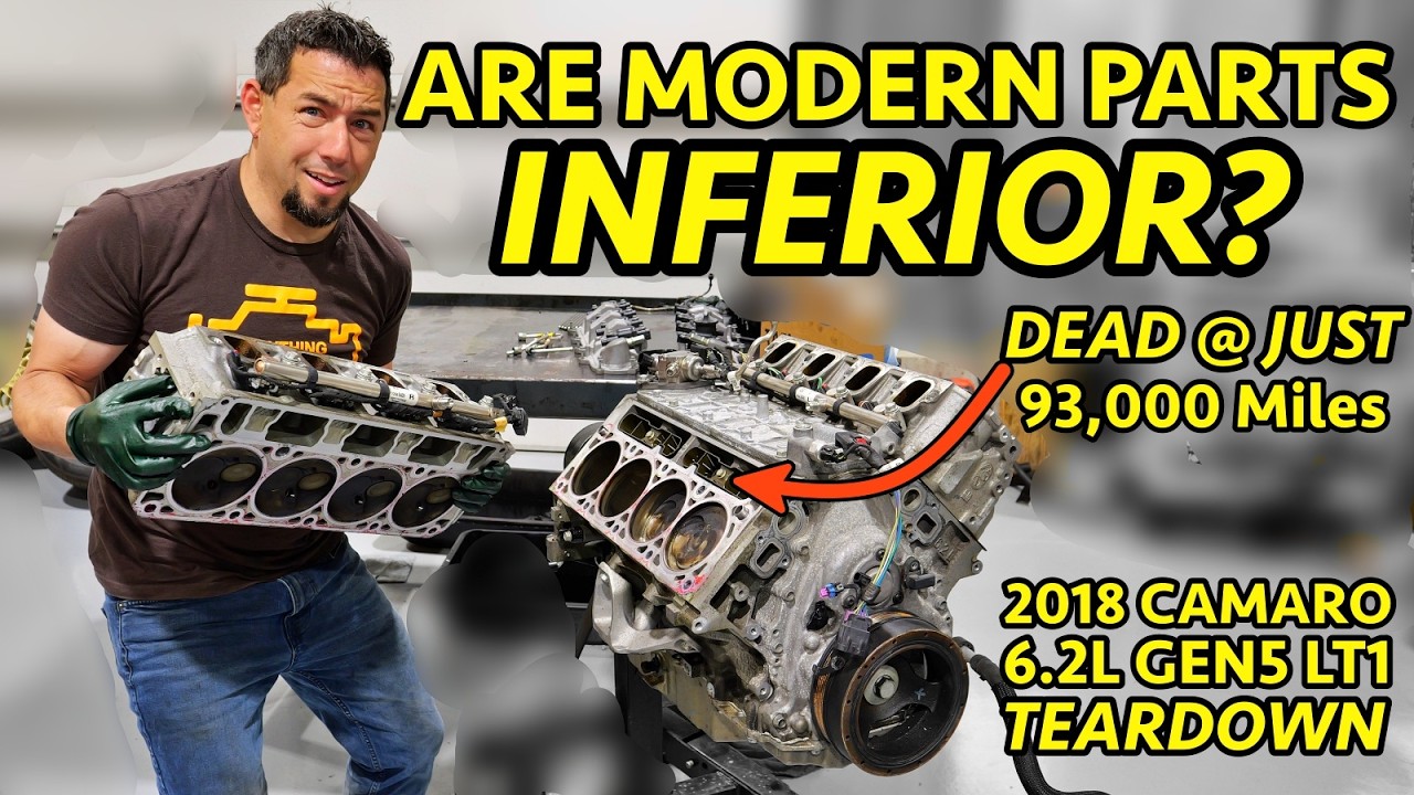 2018 Camaro SS 6.2L LT1 Engine FAILURE @93K With PERFECT Maintenance!