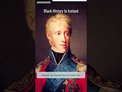 Black History in Iceland in 60-second! #shorts