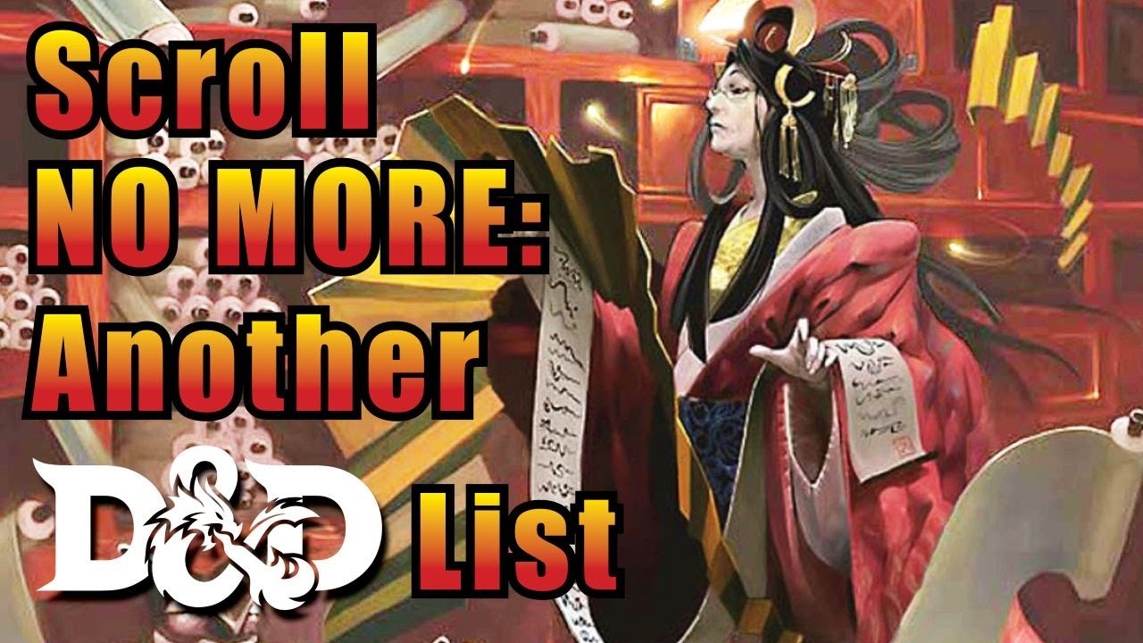 D&D Magic Items: Top 10 Scrolls on D&D Beyond Homebrew