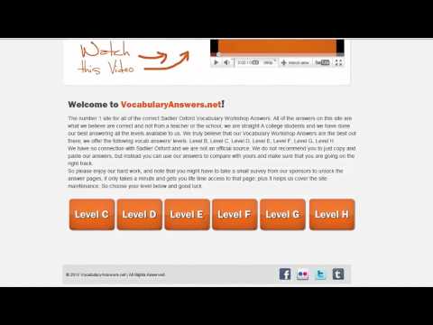 vocab unit F answers at VocabularyAnswers.net