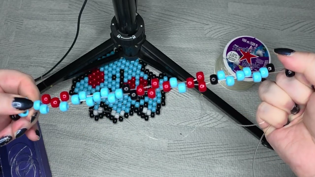 Phanpy (Pokémon) Kandi Keychain Tutorial 