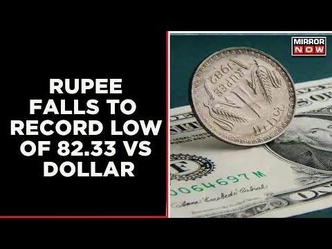 Rupee Falls To All Time Low Of 82.33 Against US Dollar In Early Trade On Friday | English News