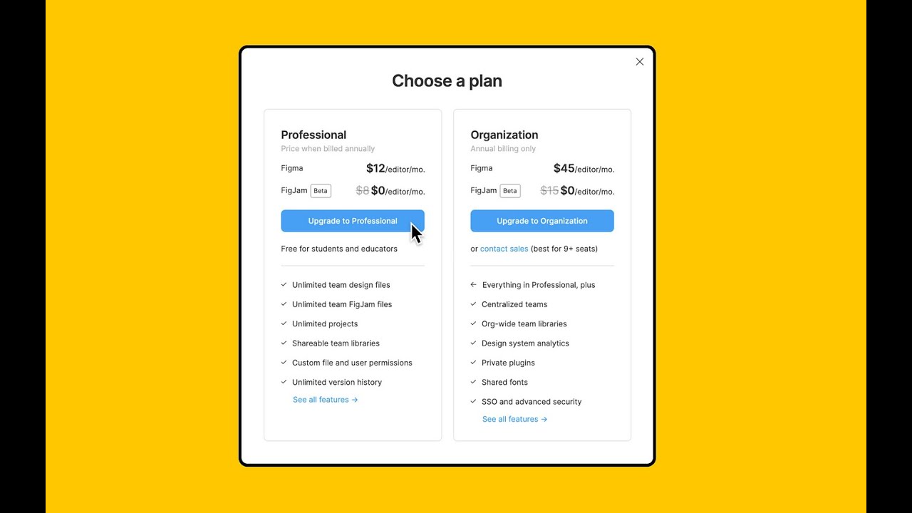 Figma for students free