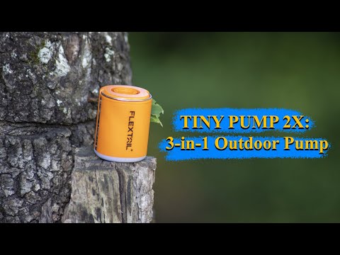 TINY PUMP 2X: 3-in-1 Outdoor Pump | Ultra-light | Air Pump | Waterproof