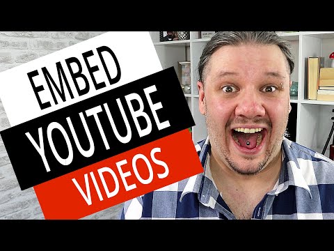 How To Embed A YouTube Video - Embed YouTube Videos on Wordpress