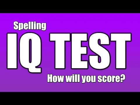 Hard Spelling Quiz