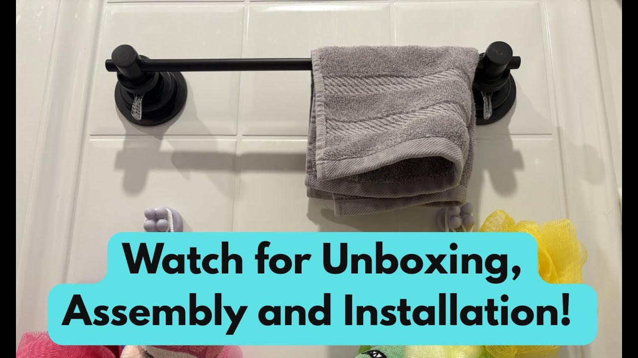 Best Suction Towel Bar? JiePai 16” Removable Bathroom Holder Review! #ad #amazoninfluencer