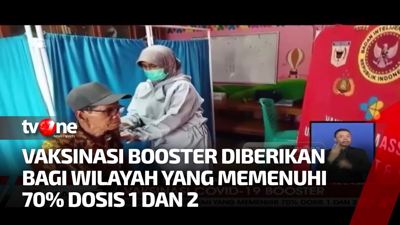 Sejumlah Kepala Daerah Gencar Melakukan Vaksinasi Covid-19 Booster | Kabar Pagi tvOne