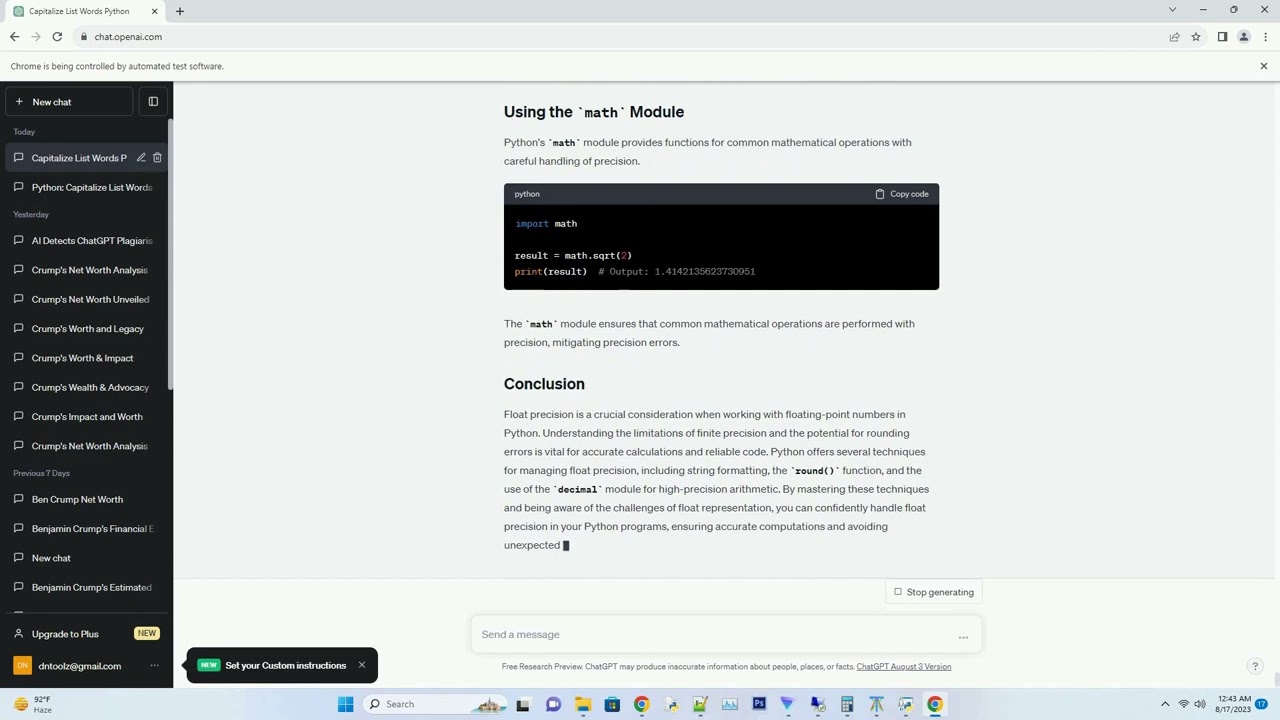 Python float precision to 3