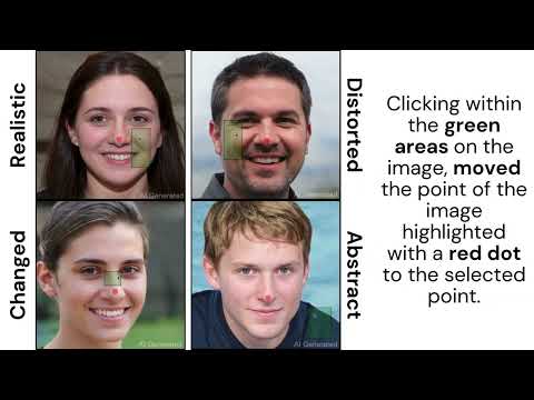 Who did it? How User Agency is influenced by Visual Properties of Generated Images
