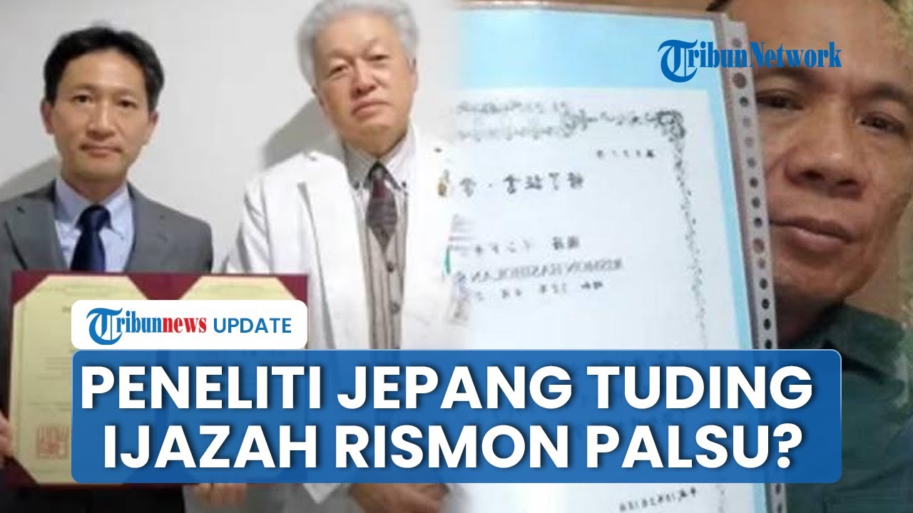 Rismon Sianipar Kena Batunya, Peneliti Jepang Blak-blakan Kuliti Ijazah Rismon Sianipar yang ...