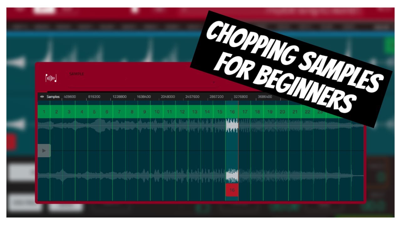How to Chop Samples for Beginners [Chops/Pattern/BPM] (MPC Tutorial)