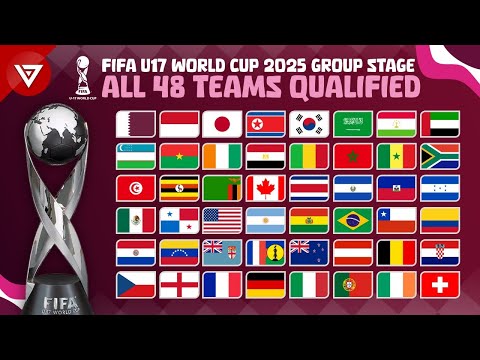 🔴 FIFA U17 World Cup 2025: All 48 Teams Qualified