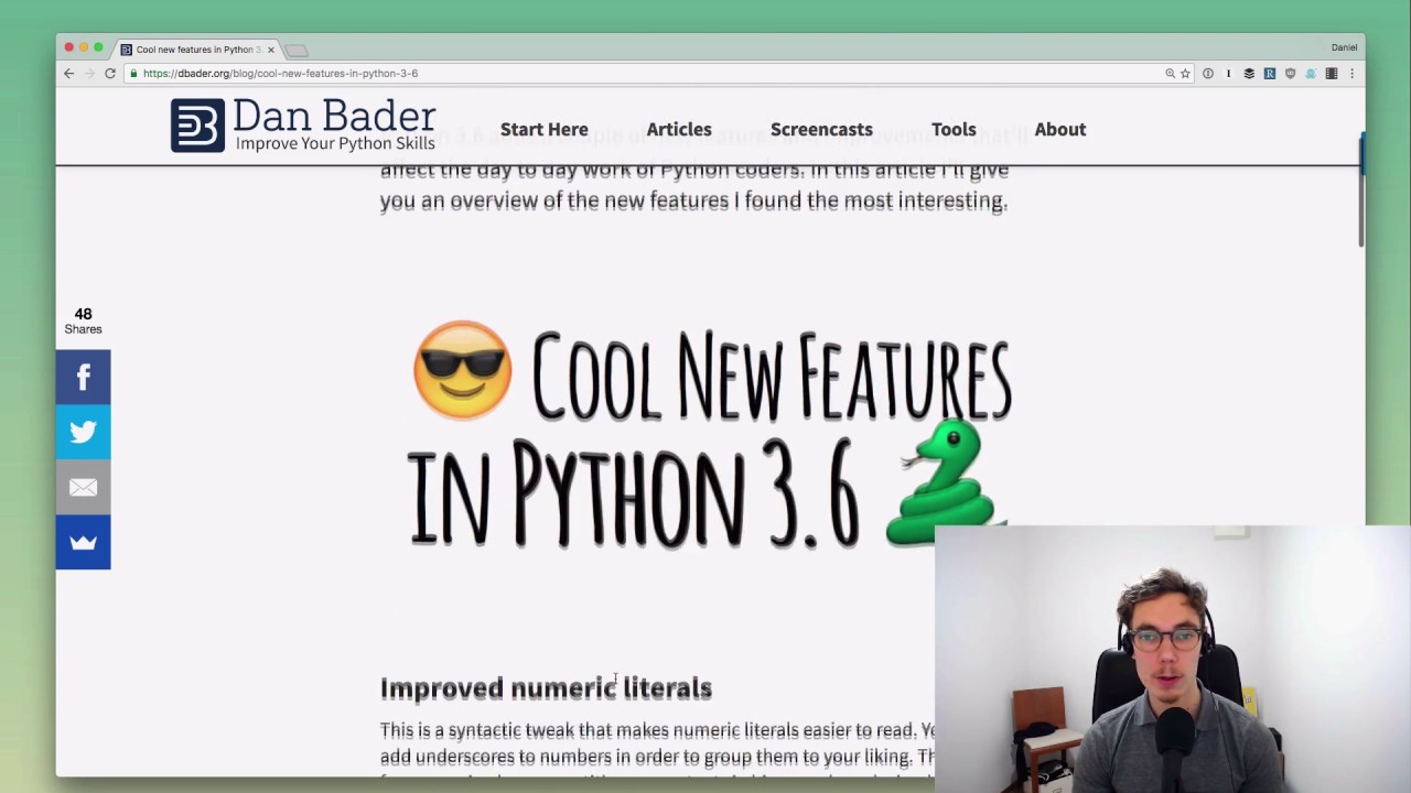 Cool New Features in Python 3.6