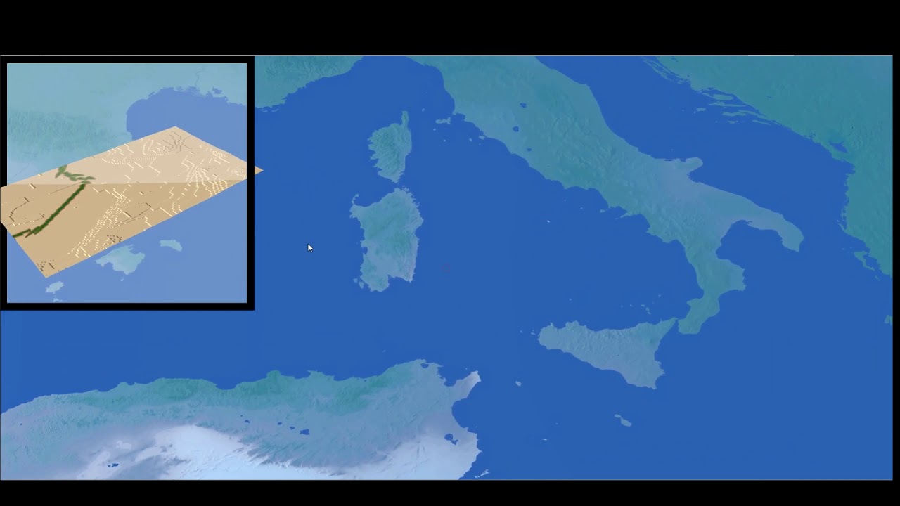 Terrain rendering with expanded map (reupload)