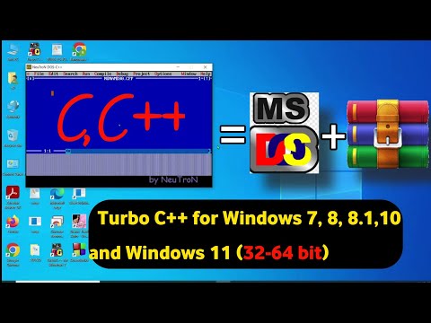 Download Turbo C++ for Windows 7, 8, 8.1, 10 and Windows 11 (32-64 bit) in Laptop / Computer