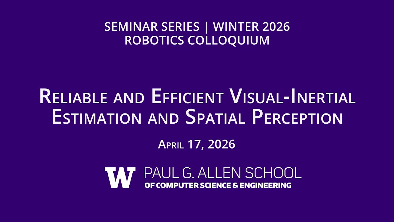Spring Robotics Colloquium: Chuchu Chen (George Washington University)