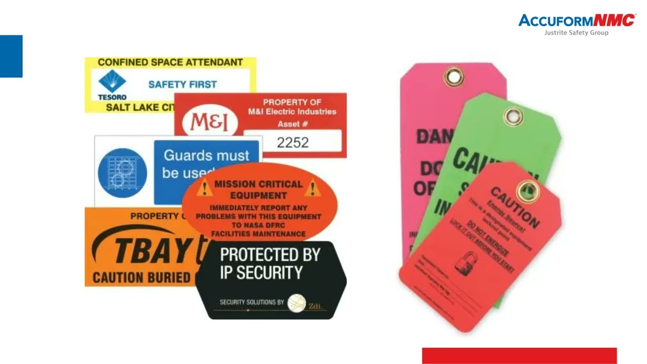 Customize your Safety Signs with AccuformNMC