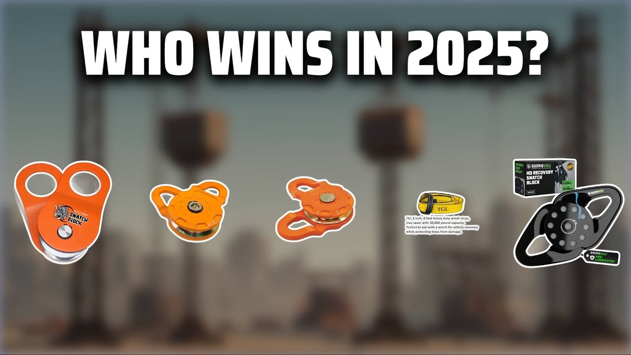 The Top 5 Best Snatch Rigging Blocks in 2025 - Must Watch Before Buying!