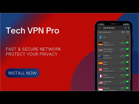 Tech VPN Pro v4.4.5 MOD APK for Android 2025
