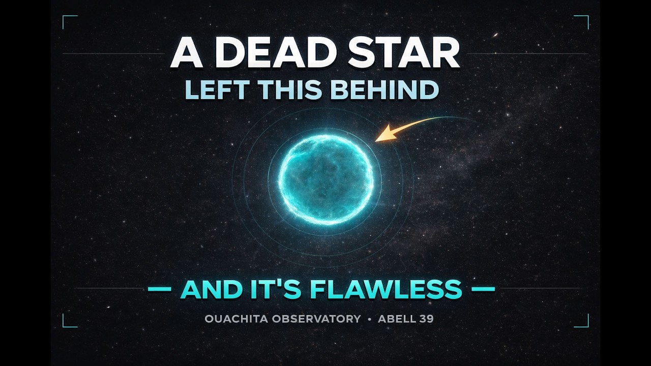 A Dead Star Left This Behind — And It's Flawless