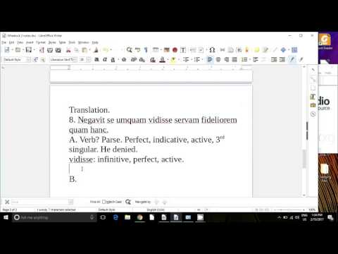 MC Latin II: W26 Translations
