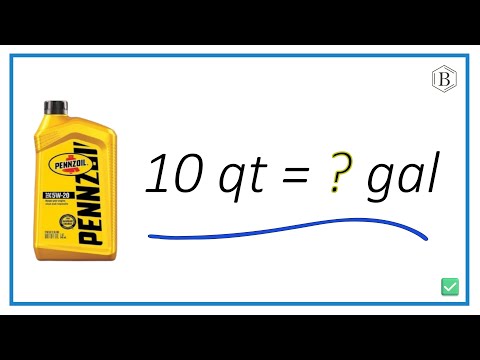 How Many Liters Are in 10 Quarts of Oil?