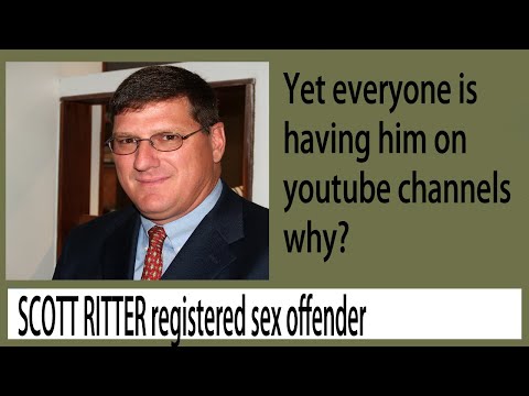 China uses convicted child sex offender Scott Ritter for propaganda ...