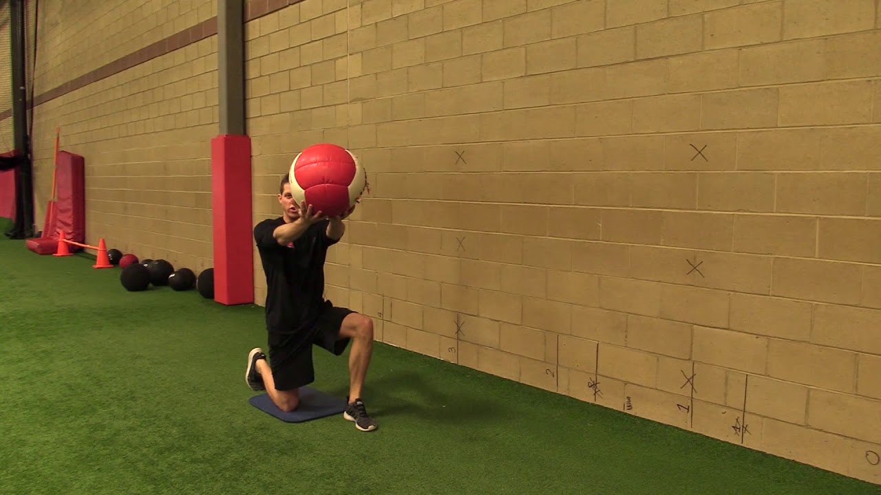 Half Kneel Side Toss