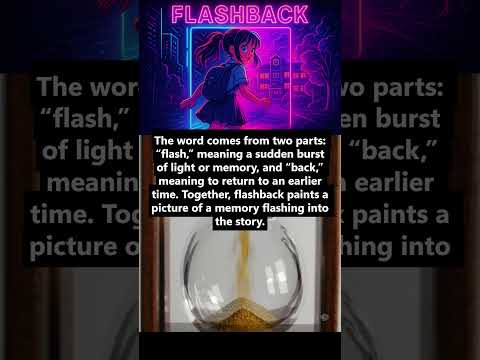 2 Minute Vocab: Flashback #microlearning #englishvocabulary #literarydevices
