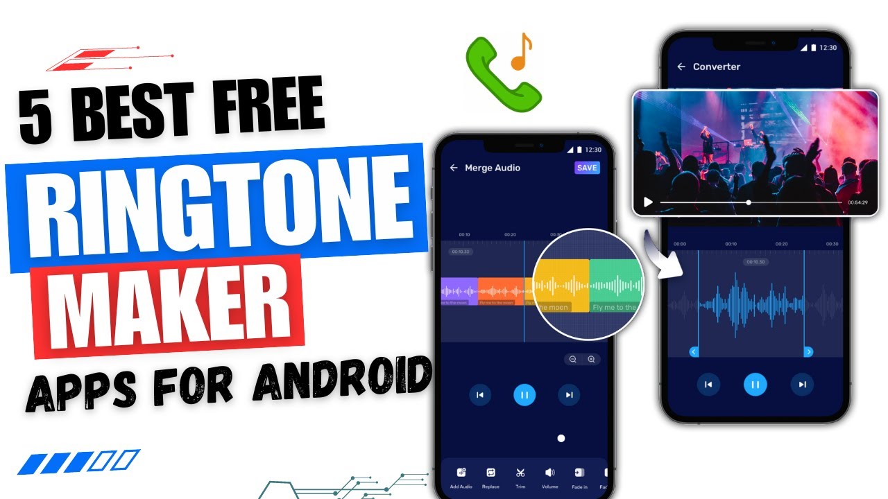 5 Best Free Ringtone Maker Apps For Android 🎶  ✅ | Ringtone Making App