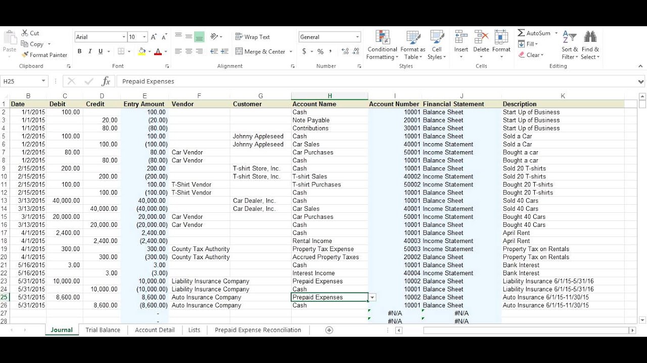 Prepaid Reconciliation Tutorial