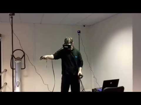 First day of patient trials with the VR Physical Rehab Platform at the ...