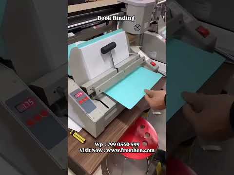 Book Binding Freethon Enterprise Full Video https://youtu.be/g3jiSHgZ8wU?si=5Z-ChryNQthy5L4I