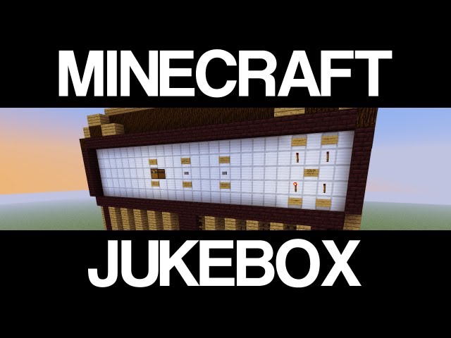 Working Old-Timey Jukebox (Plays Skrillex, Pokemon, et al.) Minecraft Map