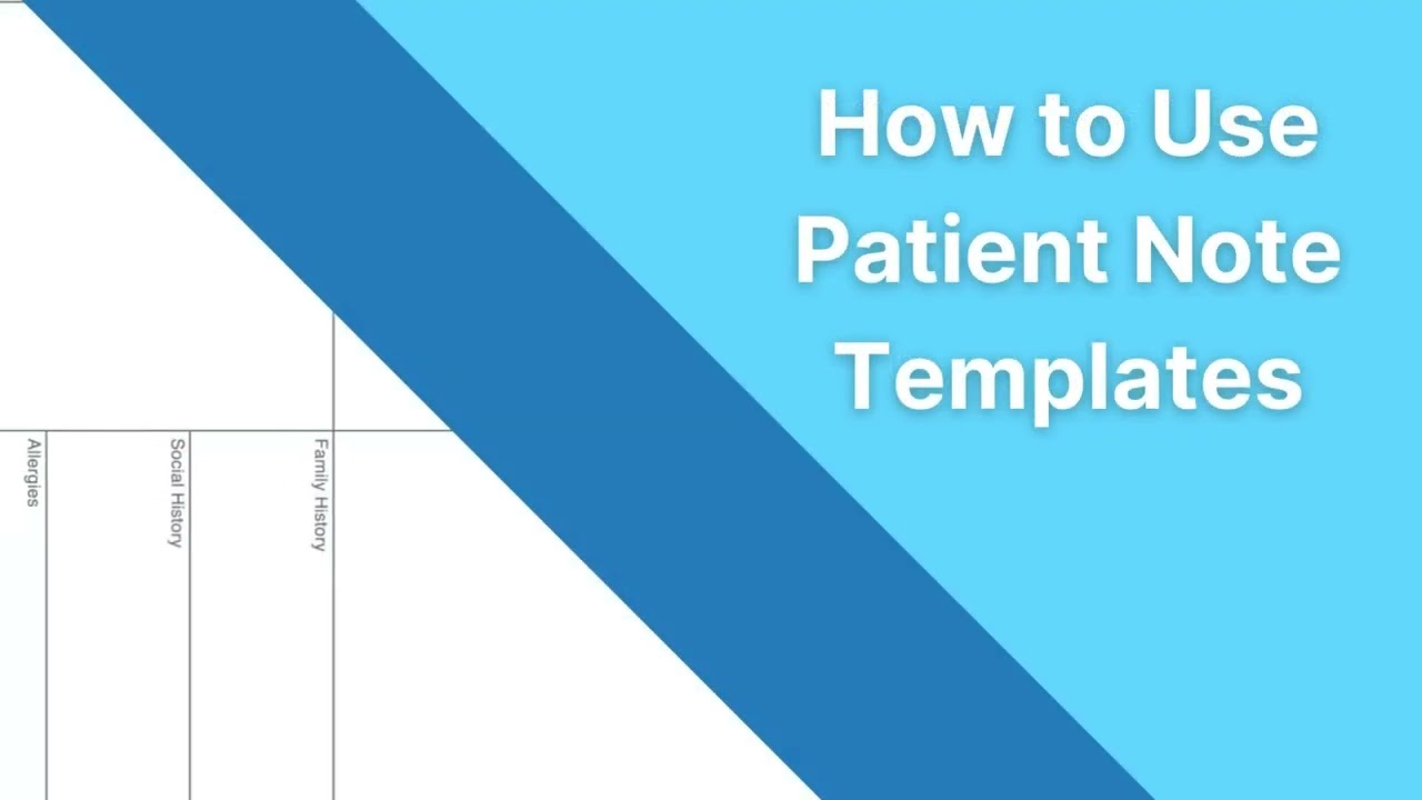 Patient Note