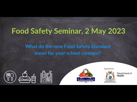What do the New Food Standards mean for your school canteen - Webinar 2 May 2023