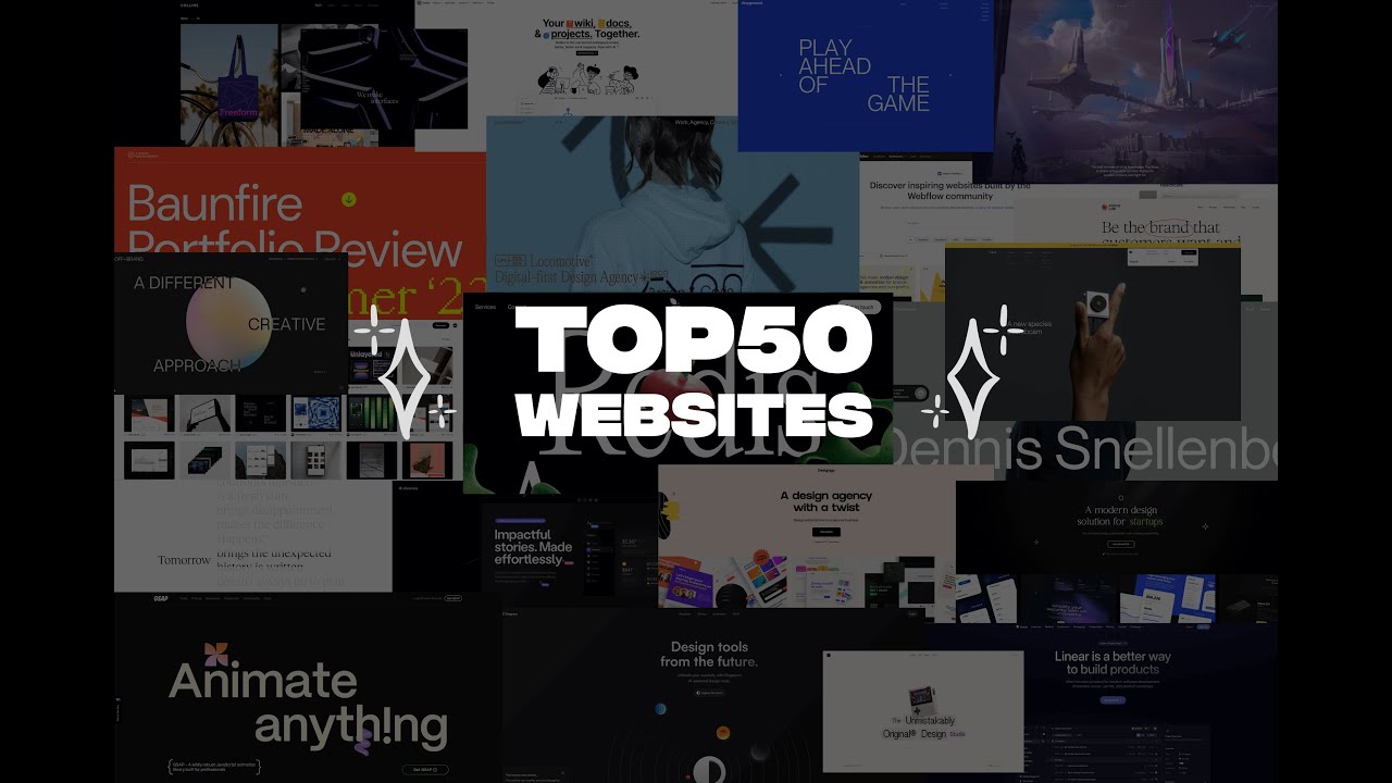 Top 50 Best Websites 2024: Get inspired!