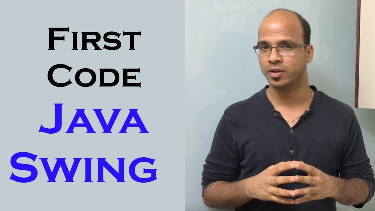 First Code in Java Swing GUI | Free Java Course
