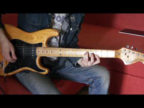 Rare Japanese strat late 70s Thunder Super Sounds. | Reverb