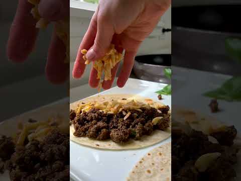 Crispy Beef Quesadillas Recipe I #easylunch #highprotein