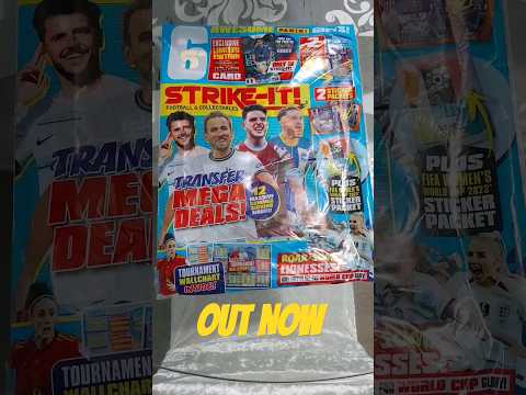 STRIKE IT Magazine Issue 136 Out Now #football #panini #stickercollection #magazine #footballmag